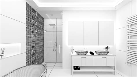 핑크 욕실 인테리어 3d 모델 59 Max Fbx Obj Free3d