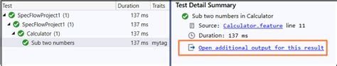 Specflow Creating First Test