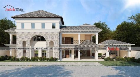 Hut Shape Roof Duplex House Elevation Design House Elevation Double