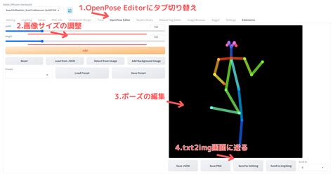 Controlnet Openposeの使い方。 画像生成ドットコム