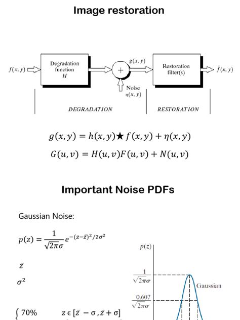 07 Restoration Pdf Signal Processing Multidimensional Signal