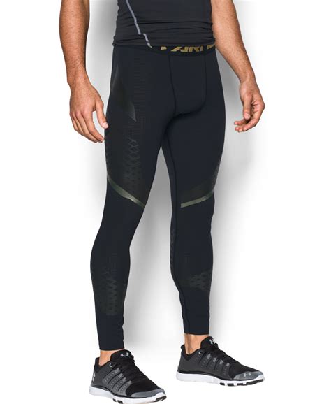 Under Armour Heatgear Armour Zone Mens Leggings Black