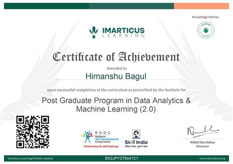 Dataanalytics Datascience Certificate Python Sql Rlanguage Himanshu Bagul