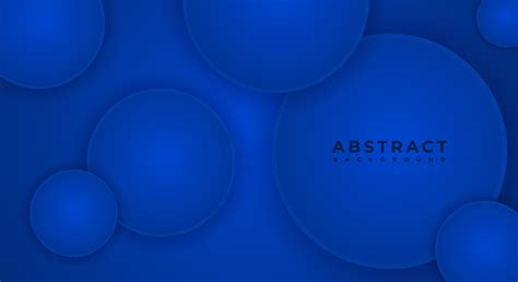 Abstract 3d Background Circle Blue Papercut Layer With Copy Space For Text Or Message 14394788