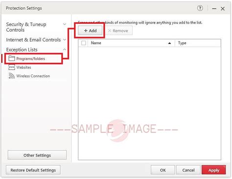 how to add items in trend micro exception list on windows trend micro
