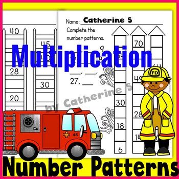 Multiplication Number Patterns By Catherine S TPT
