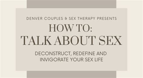 Events Denver Couples And Sex Therapy