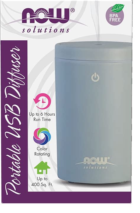 Now Essential Oils Portable Usb Ultrasonic Aromatherapy Oil Diffuser Extremely