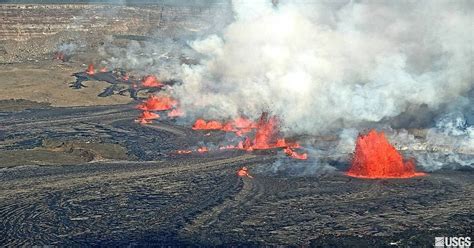 하와이 킬라우에아 화산 분화…1월 6월 이어 올해 3번째