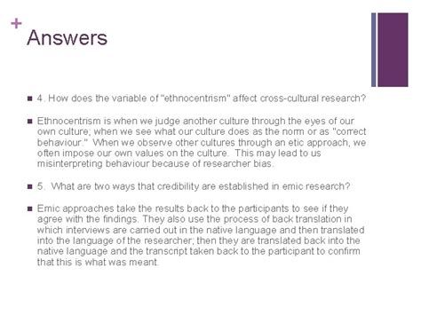 Emic Vs Etic Use Examples To Explain The