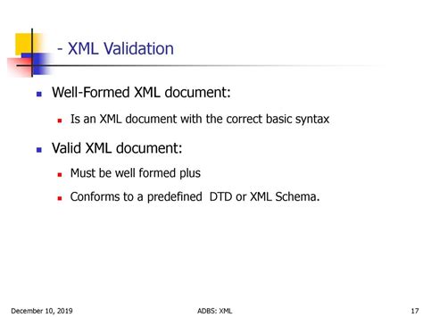 xml and internet databases ppt download