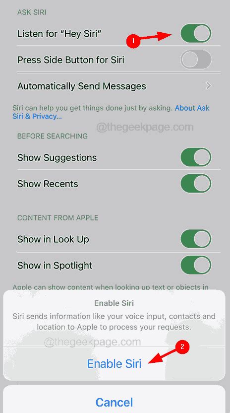 How To Fix Hey Siri Not Working Issue On IPhone