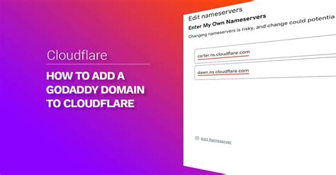 how to add a domain to cloudflare