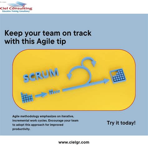Boost Productivity With Agile Methodology Ciel Consulting Posted On The Topic Linkedin
