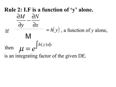 1st Order Differential Equations Ppt