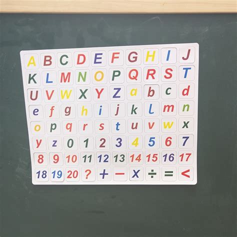豆腐媽 現貨 軟磁鐵 ABC 英文字母 早教 教具 教材 數字 磁鐵 磁性 貼冰箱 冰箱磁鐵 益智 蝦皮購物