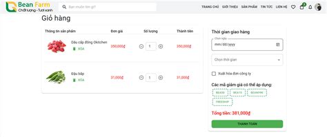 Website Thực Phẩm Sạch Web Reactjs Material Ui Api Springboot Mysql Và Tặng Thêm Báo Cáo