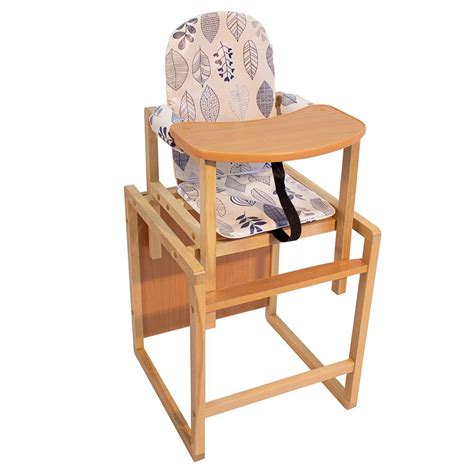 Детский стульчик-трансформер для кормления деревянный Сенс-М Бутуз плюс ...