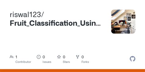 Github Riswal123fruitclassificationusingcnn
