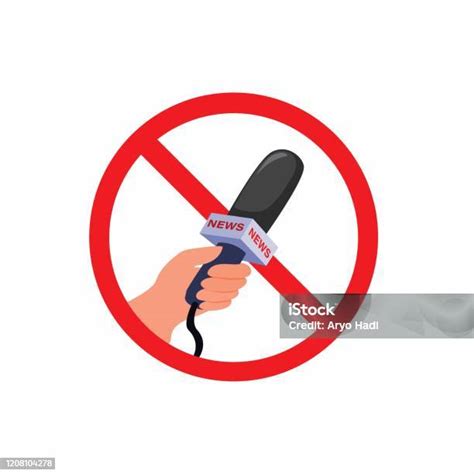 아니 인터뷰 응답 질문 기호 뉴스 라벨 아이콘 만화 평면 일러스트 벡터와 마이크를 들고 Live Event에 대한 스톡 벡터