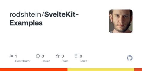 Github Rodshteinsveltekit Examples