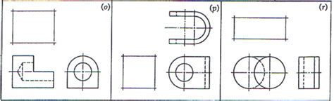 solved drow the missing section view