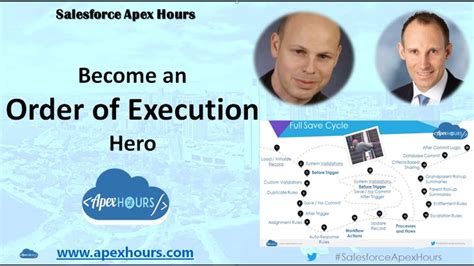 Order Of Execution In Salesforce Apex Hours