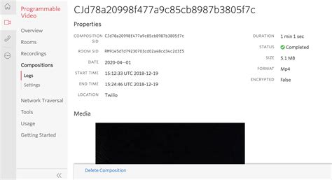 Understanding Video Recordings And Compositions Twilio