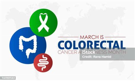 전국 대장 암 인식의 달 3월에 관찰된 예방 인식 개념으로 생명을 구하십시오 기민에 대한 스톡 벡터 아트 및 기타 이미지 기민 대장암 개념 Istock