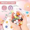Amazon Com Huquary Pcs Mm Rhinestone Bubblegum Beads For Pens Mixed Crystal Resin Chunky