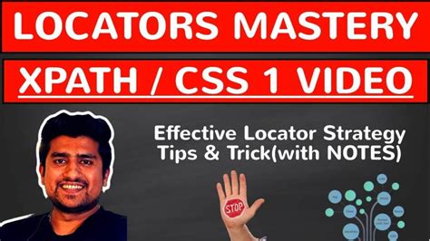 How To Write Xpath And Css Locators In Selenium That Always Works