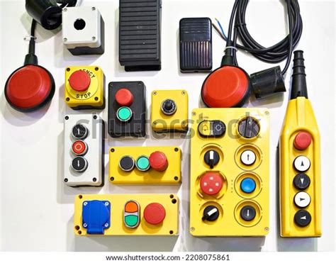 Push Button Control Panels Electrical Equipment Stock Photo Shutterstock
