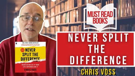 Never Split The Difference By Chris Voss K Trevor Thompson