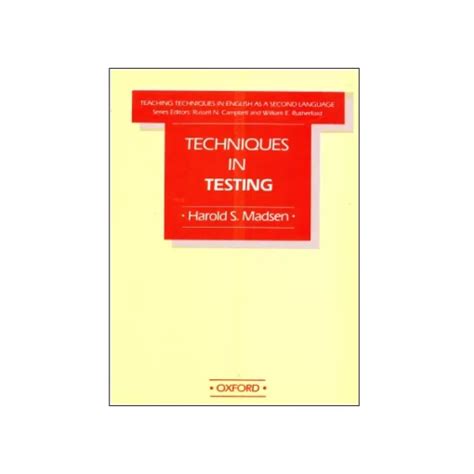 خرید کتاب Techniques In Testing