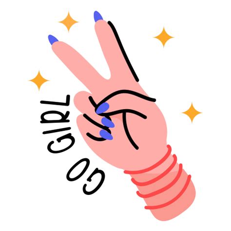 Girl Power Stickers Free Miscellaneous Stickers