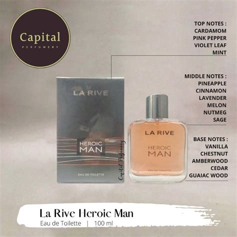 Jual La Rive Heroic Man Edt 100 Ml Shopee Indonesia