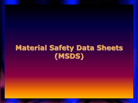 Hazcom Training Ppt Ppt