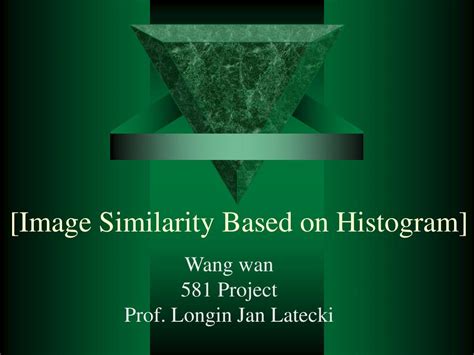 PPT Image Similarity Based On Histogram PowerPoint Presentation Free Download ID 1309335