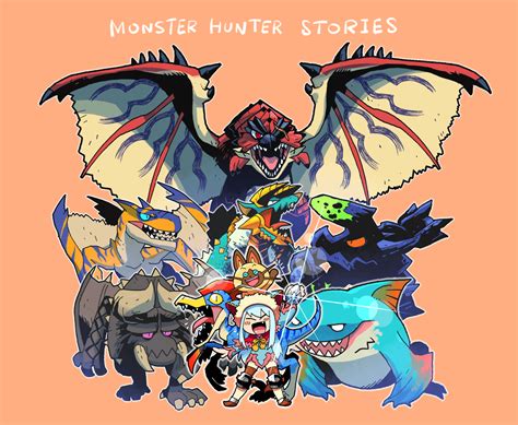 Monster Hunter Stories Fanart By Rariatoo Rmonsterhunter