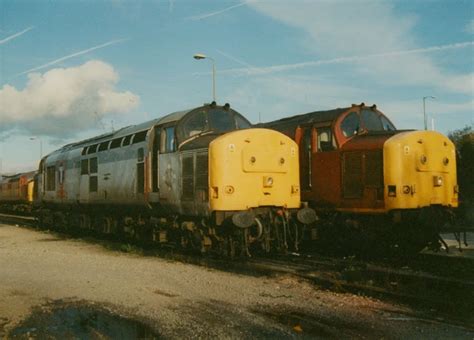 Railway Photograph 7and X 5 Class 37 37906 37893 Newport Godfrey Road 01