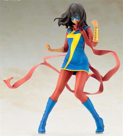 Kotobukiya Ms Marvel Bishoujo Statue Up For Order Kamala Khan