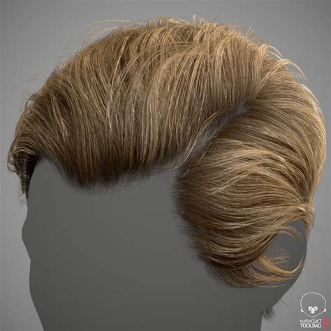 3D Is My Life Adam Skutt Realtime Hair Tutorial Video Example