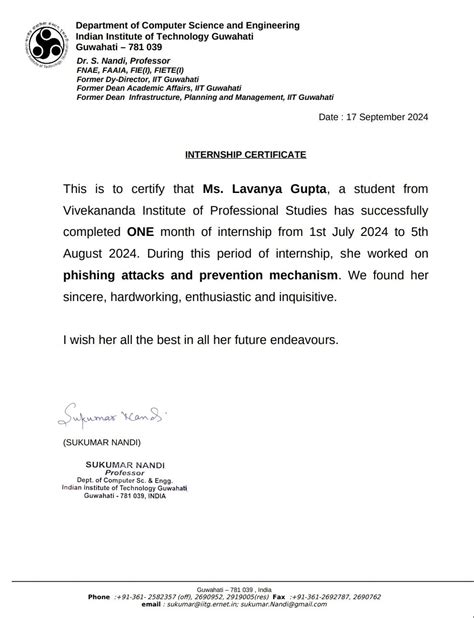 lavanya gupta on linkedin internship cybersecurity phishingprevention learningjourney…