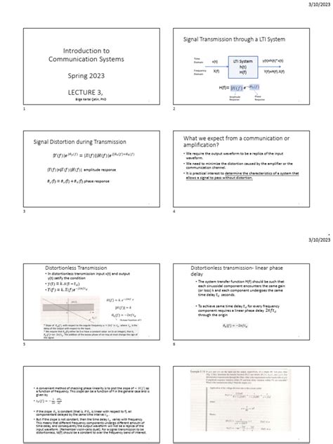 Ics 2223 Lecture 3 Slides Pdf Spectral Density Distortion