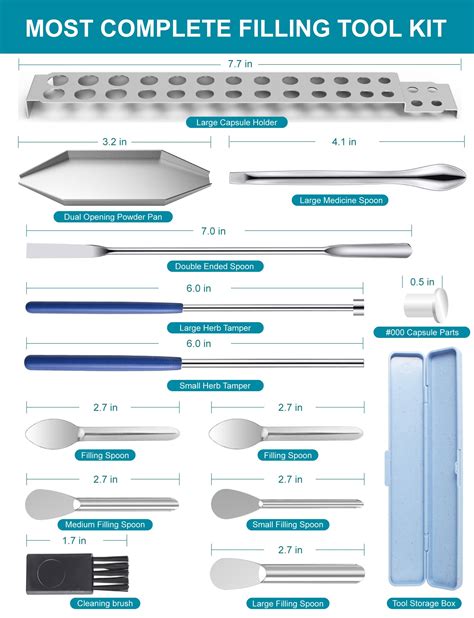 Capsule Filling Tray Kit Capsules Tools For Maker All