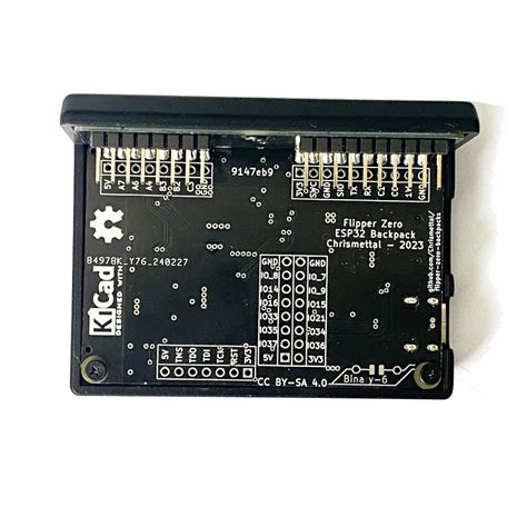 ESP Addon Board Kit Wifi Backpack With A D Printed Case For Flipper Zero Alexnld