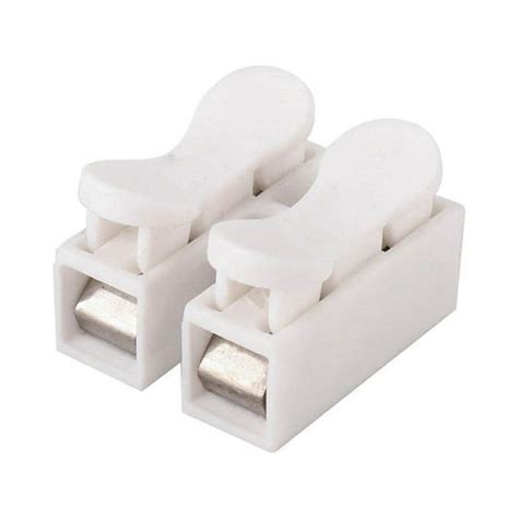 10 X 10a Quick Fix Spring Clamp Terminal Block Push In Screwless Wire