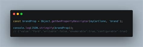 Cloning Javascript Objects — Honouring Property Descriptors Flags By