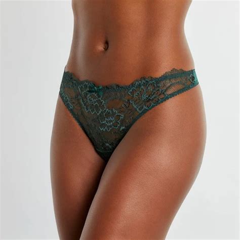Journelle Womens Isabel Thong In Green Size X Small Target