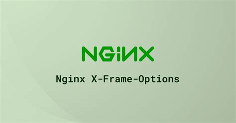 How To Fix Nginx ‘refused To Display In A Frame X Frame Options Deny Error Devanswers